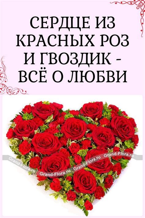 Цветы в коробке — Сердце из красных роз Заказать цветы онлайн с