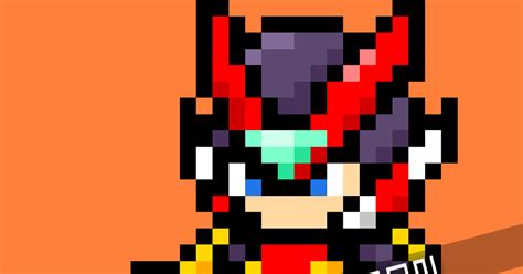 ドット絵 ドット絵 ロックマンゼロ ルギアのイラスト Pixiv