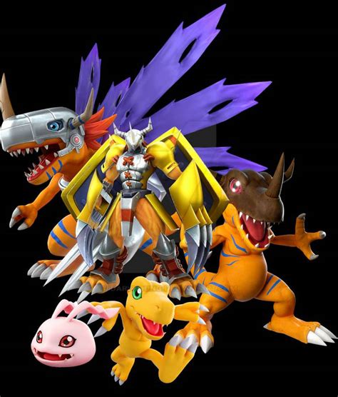 Agumon Evolution Line By Daryyoung On Deviantart