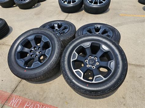 Shop Oem 20 Dodge Ram 1500 Oem Laramie Black 2680 Wheels Rims Tires