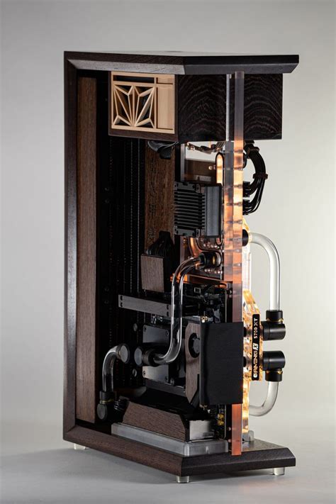 Custom Japanese Kumiko Woodworking Pc Raspberry Pi Custom Computer