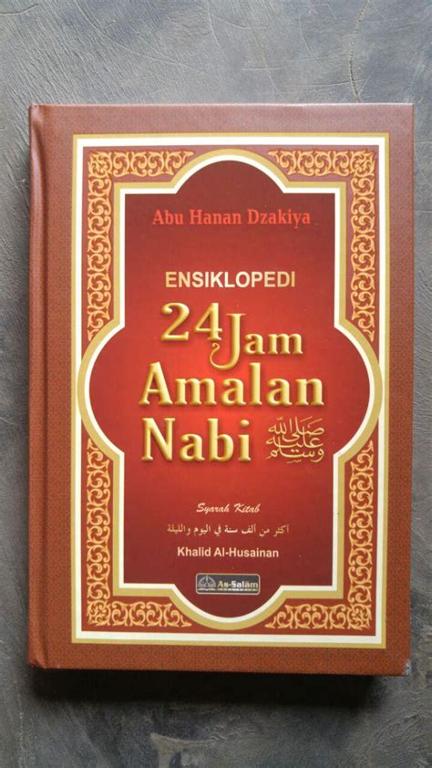 Buku Ensiklopedi Jam Amalan Nabi Stok Kosong Toko Muslim