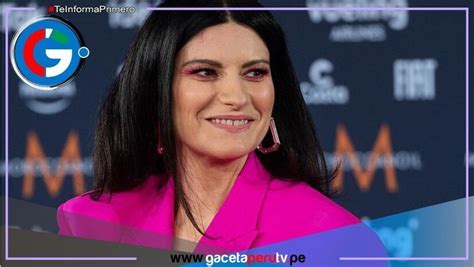 Laura Pausini fue denominada Persona del año Gaceta Perú TV