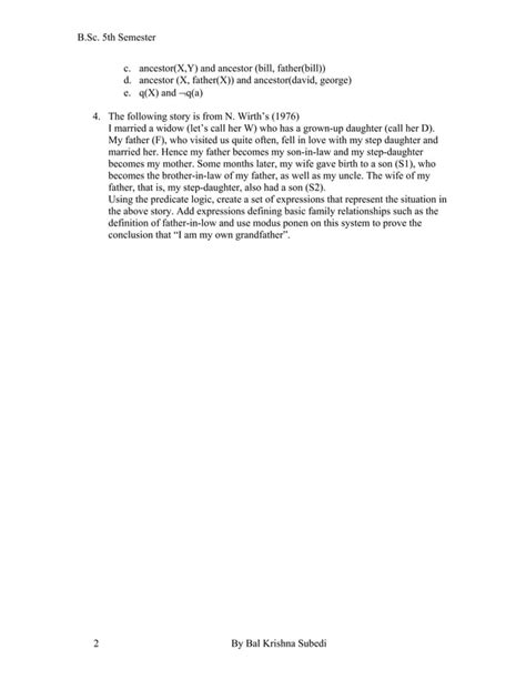 Logic Homework PDF
