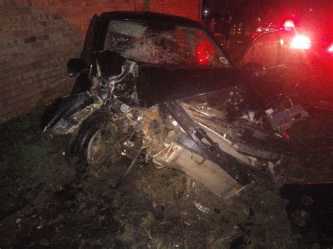 Five Young People Lucky To Survive After Car Hits Tree In Joburg South