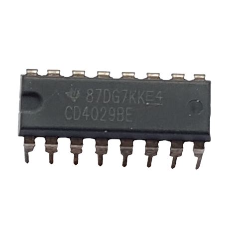Circuito Integrado Cmos Cd4029 Cerne Componentes Eletronicos