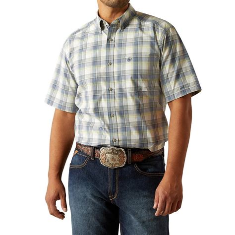 Ariat Mens Dark Blue Pro Series Crue Classic Shirt