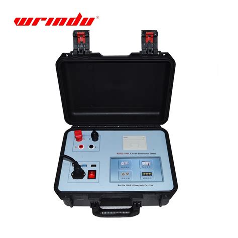 Supply Loop Resistance Tester Circuit Resistance Tester Wholesale Factory Rui Du Mechanical