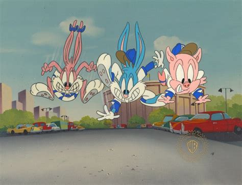Tiny Toons Original Production Cel Babs Bunny Buster Bunny Etsy