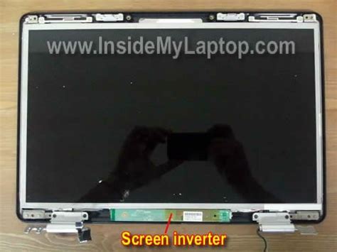 Laptop Repair How To Replace LCD Screen And Inverter In Compaq Presario V2000 Laptop