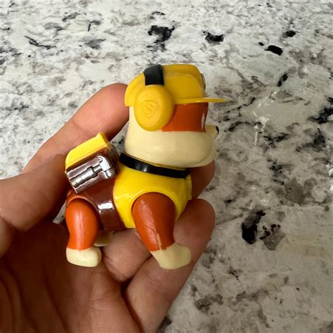 Paw Patrol Talking Rubble Rubble On The Double Figure 3 Action