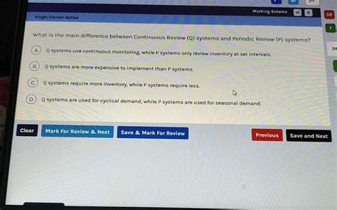 Marking Scheme Single Correct Option 1 0 59 StudyX
