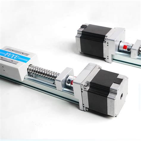 Motorized Rail Guide Ball Screw Module Automation Unit Anti Corrosion