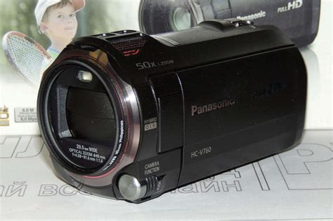 Видеокамера Panasonic HC-V760 черный — купить в интернет-магазине ...