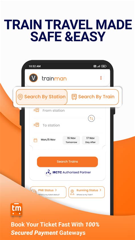 Train Ticket Booking Train Man Apk Android
