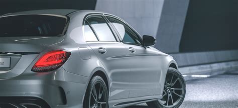 Car Rendering Mercedes C Class Behance