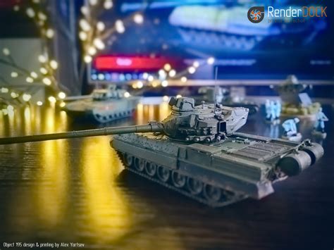 Renderdock Object 195 Model Kit Resin