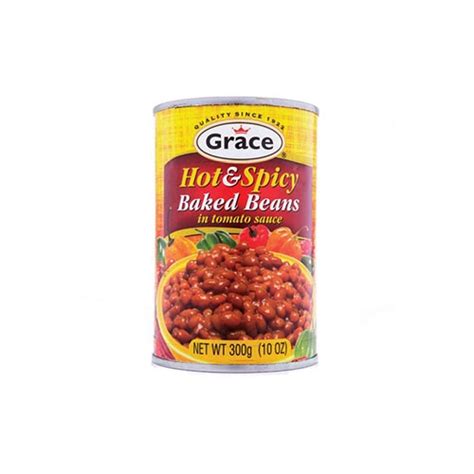 Grace Hot And Spicy Baked Bean 300g Master Mac Food