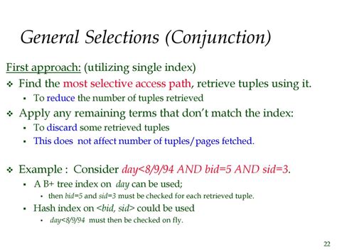 Overview Of Query Evaluation Ppt Download