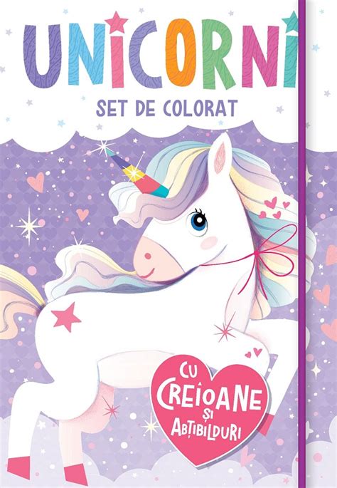 Unicorni Set De Colorat Cu Creioane Si Abtibilduri Pdf Autor Msbookro