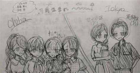 千葉県市町村擬人化 今まで描いてた落描き集です。 餅もちあいすのイラスト Pixiv