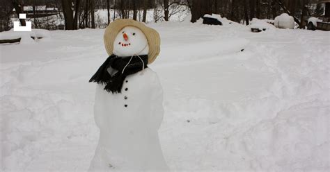 낮에는 눈 덮인 땅에 흰 모자를 쓴 눈사람 사진 Unsplash의 무료 눈 이미지
