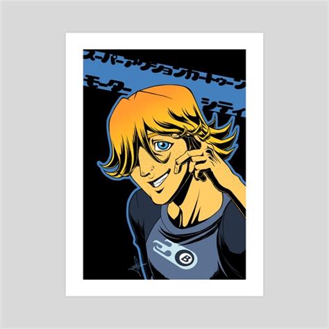 Motorcity Chuck An Art Print By Sora Inprnt