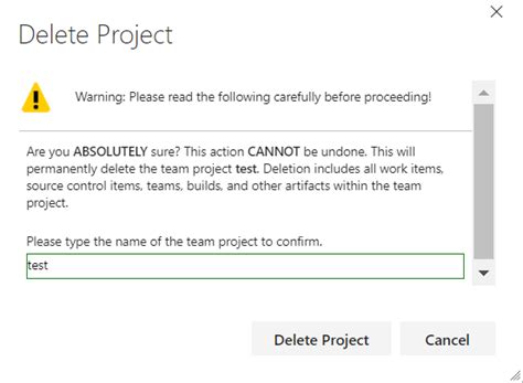 How To Delete A Project In Visual Studio Team Services Matthewdavis