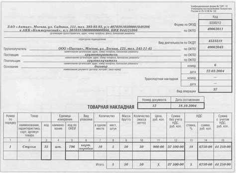 Товарная Накладная Образец 2014 - thepiratebayeq