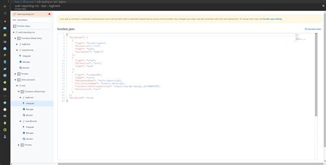Cannot Open The Standard Editor Of A Function Issue Azure Azure Functions GitHub