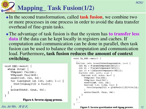 Ppt Multiprocessor Mapping Of Process Networks A Jpeg Decoder Case