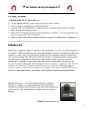 Understanding Magnetism Electron Configurations And Magnetic Course Hero