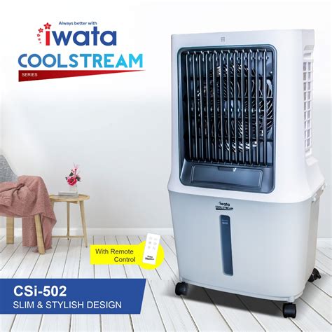Iwata Coolstream Csi 502 Evaporative Air Cooler With Remote Control