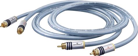 Cinch Rca Audio Câble De Raccordement 2x Cinch Rca Mâle 2x Cinch Rca