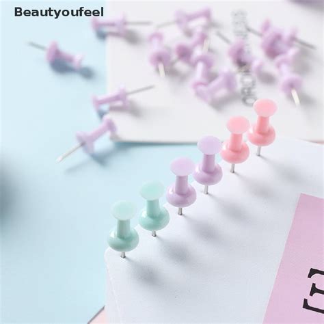 [beautyoufeel] 1box Macaron Colorful Ball Push Pins Thumb Thumbtack