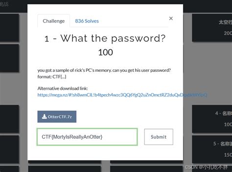 Otterctf Memory Forensics内存取证1 13 Csdn博客