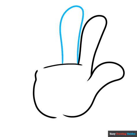 How To Draw A Cartoon Hand Really Easy Drawing Tutorial