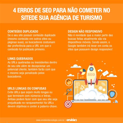4 Erros De Seo Para Não Cometer No Site De Sua Agência De Turismo