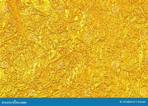 Творческая роскошная текстура сусального золота лист Стоковое Фото