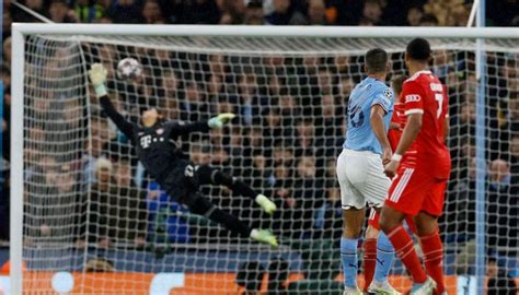 مانشستر سيتي وإنتر ميلان يقتربان من نصف نهائي أبطال أوروبا الإذاعة الجزائرية