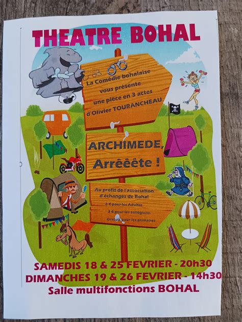 Bohal Théâtre Archimede Arrêêête Les Infos Du Pays Gallo