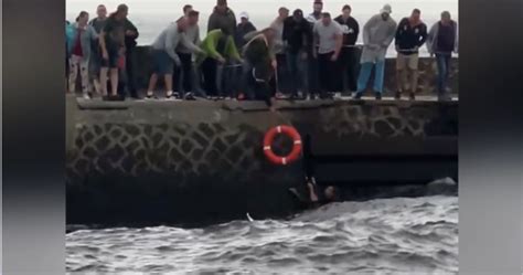 O krok od tragedii na falochronie w Darłowie Jest nagranie RMF