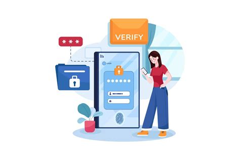 Password Protection Flat Illustrations Concept 8515682 Vector Art At Vecteezy