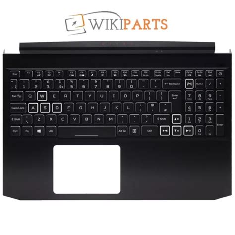 ORIGINAL ACER NITRO 5 An515 45 r0kt Handauflage Gehäuse UK Layout