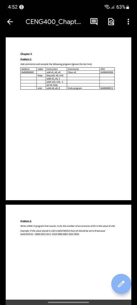 Solved Add Comments And Compile The Following Program Chegg