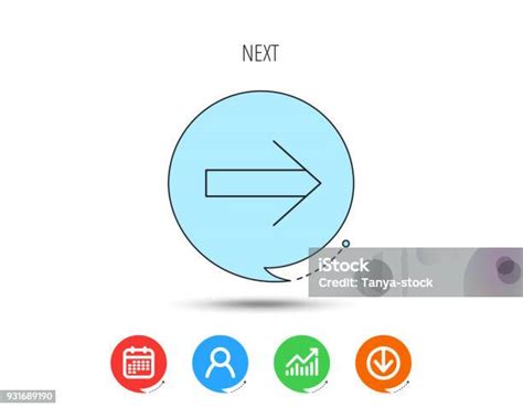 下一個箭頭圖示前進的標誌向量圖形及更多下載圖片 下載 單線 圖 Istock