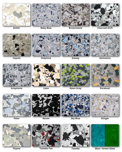 Quality Epoxy Full Polyaspartic 1 Flakes Floor Coating Specialist