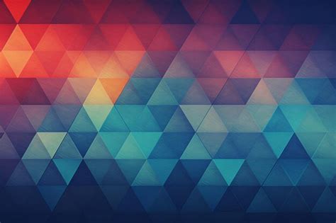 Triangle Texture Background Premium Ai Generated Image