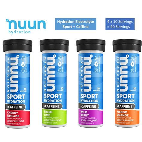 Exp July 2024 Nuun Sports Caffine Hydration Electrolyte Drink