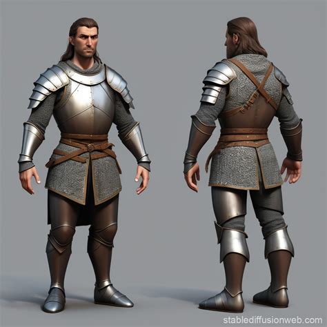 Medieval Warrior Character Reference Stable Diffusion Online